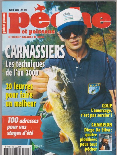 PECHE ET POISSONS N°659 CARNASSIERS,LEURRES,DIEGO DA SILVA | eBay