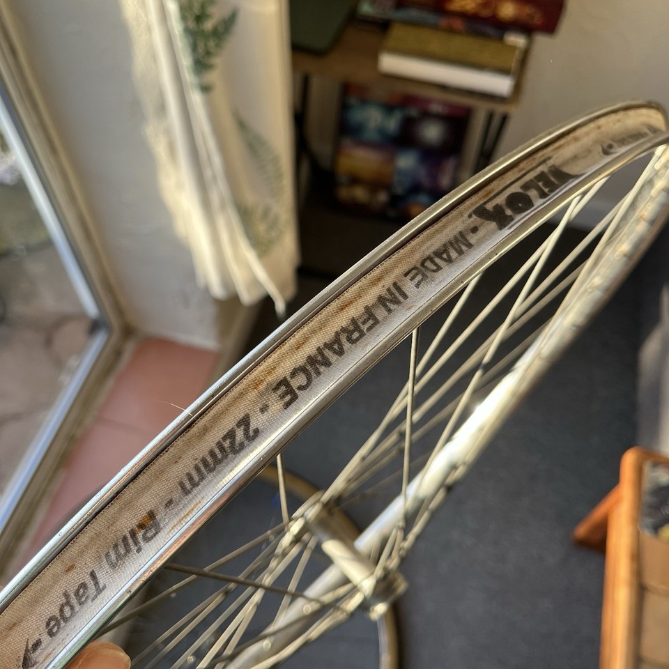 Vintage Bicycle 70s Era 27 x 1 1/4 Lightweight Chrome Rim Set Read ...