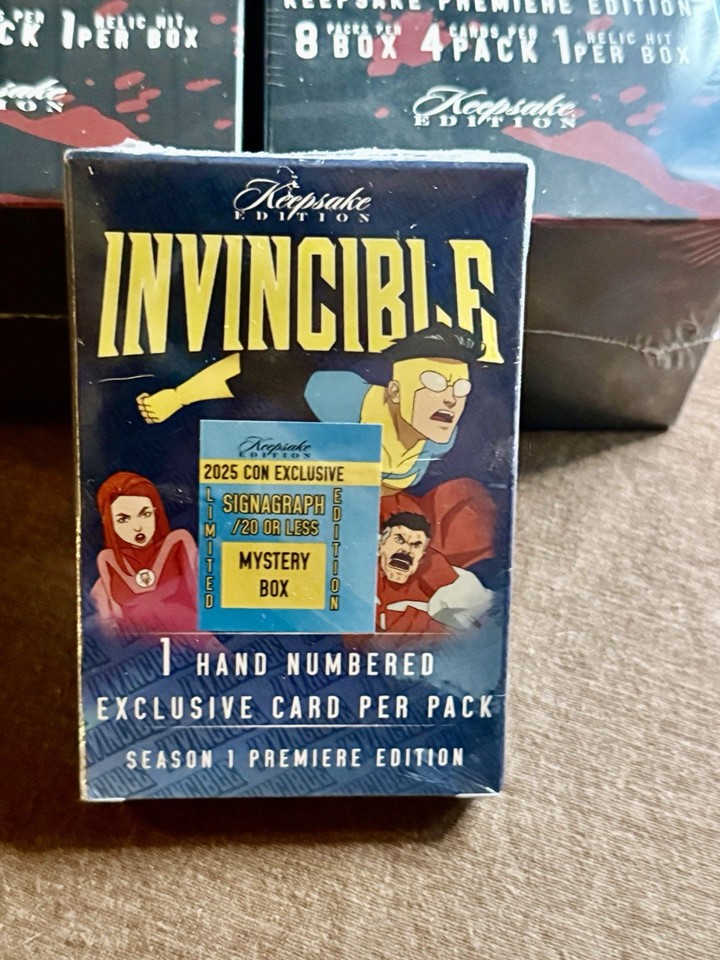 INVINCIBLE Keepsake Edition Bundle!!! /20 Or Less Signagraph & 2 Sealed ...
