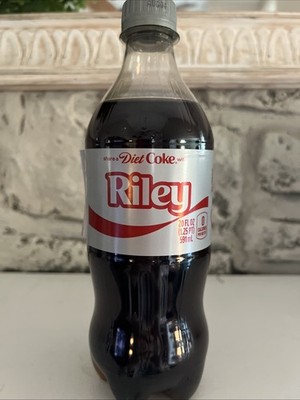 EXCLUSIVE COCA COLA Diet Coke BOTTLE Personalized Name RILEY | eBay
