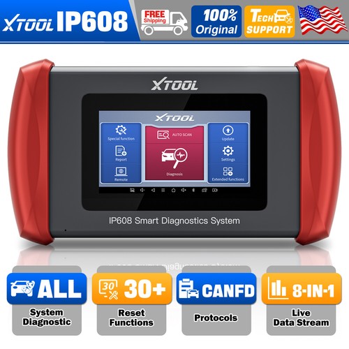 XTOOL IP608 OBD2 Diagnostic Coder Reader Scanner Engine ABS SRS Full System Tool | eBay