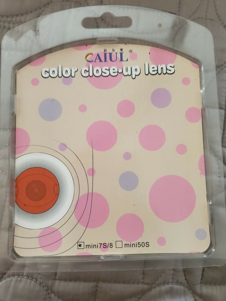 New Caiul Color Close Up Lens (4 pack) Mini 7S/8 | eBay