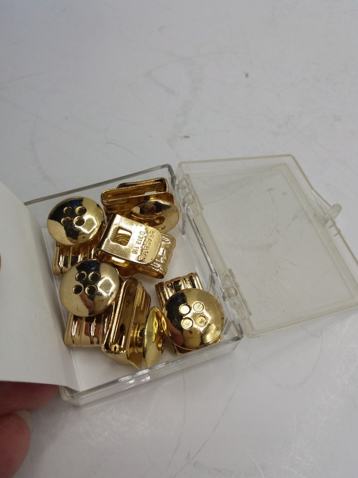 No Sew Buttons by Bracetac Vintage Removeable Suspender Buttons (6 ...