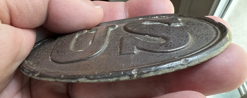 Original US Cartridge Box Plate Civil War Dug Condition, Tennessee | eBay