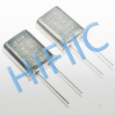 5PCS 1.8432MHZ to 50MHZ Quartz in-line passive crystal 2PIN HC-49U | eBay