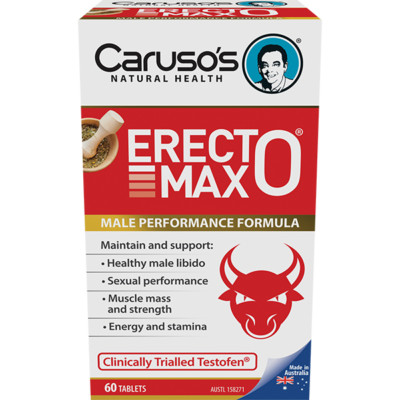 CARUSO'S ERECTOMAX - MALE PERFORMANCE FORMULA CARUSOS | eBay