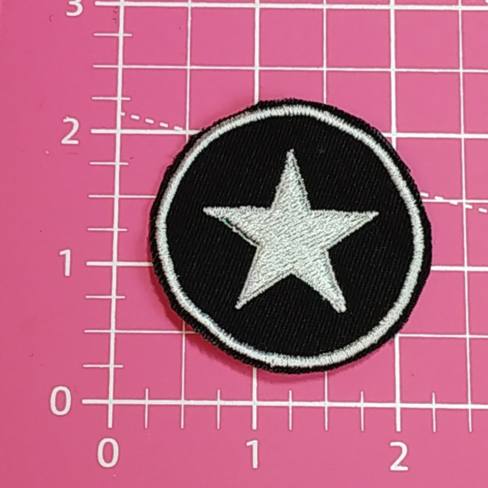 Red Star Patch Iron-On or Sew-On Red Star Embroidered Applique | eBay