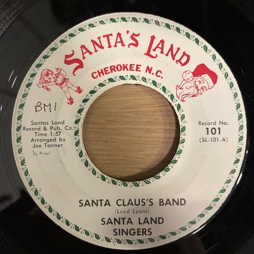 Xmas Popcorn R&B 45rpm - Santa Land Singers - Santa Claus's Band - Rare ...
