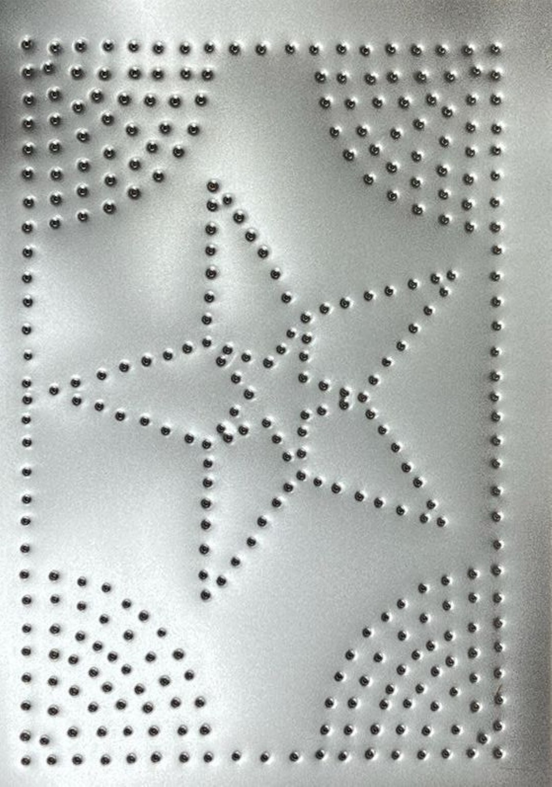 Pie Safe Tin Sheet Star Wheat Diamond Circles Plain Solid Pattern ...