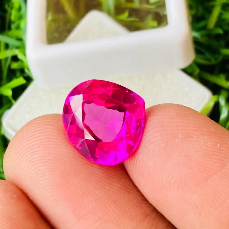 Certified Loose 8-10 Ct Tear Shape Natural Pink Spinel Gemstones ...
