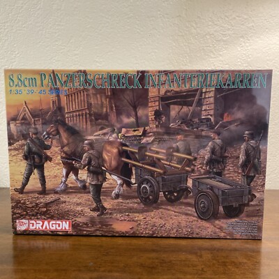Dragon 1/35 6104 WWII German Panzerschreck Infanteriekarren NEW US ...