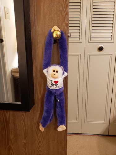 I Love NY Monkey Plush 16 Inches Makes Monkey Noises | eBay