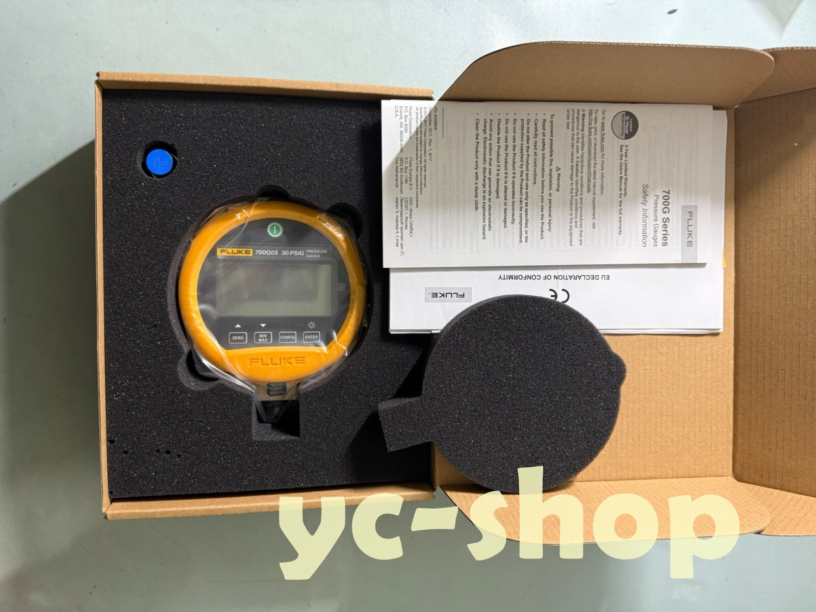 FOR FLUKE 700G05 30 PSIG Reference Pressure Test Gage Gauge | eBay