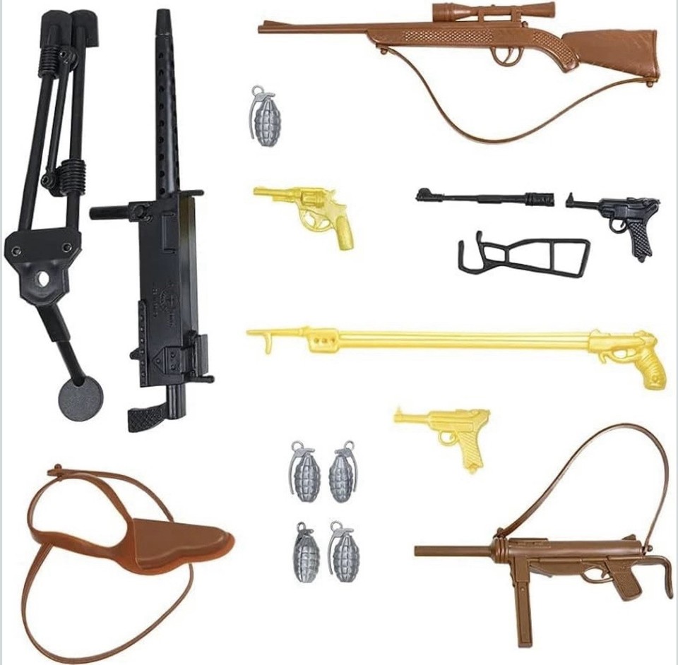 1/6 Gi Joe FALCON ACCESSORY PACK ESTRELA BRAZIL Arsenal De Combate ...