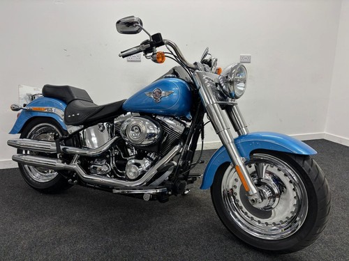 HARLEY DAVIDSON FLSTF FAT BOY ** VERY LOW MILEAGE - STUNNING - 12 MONTH ...