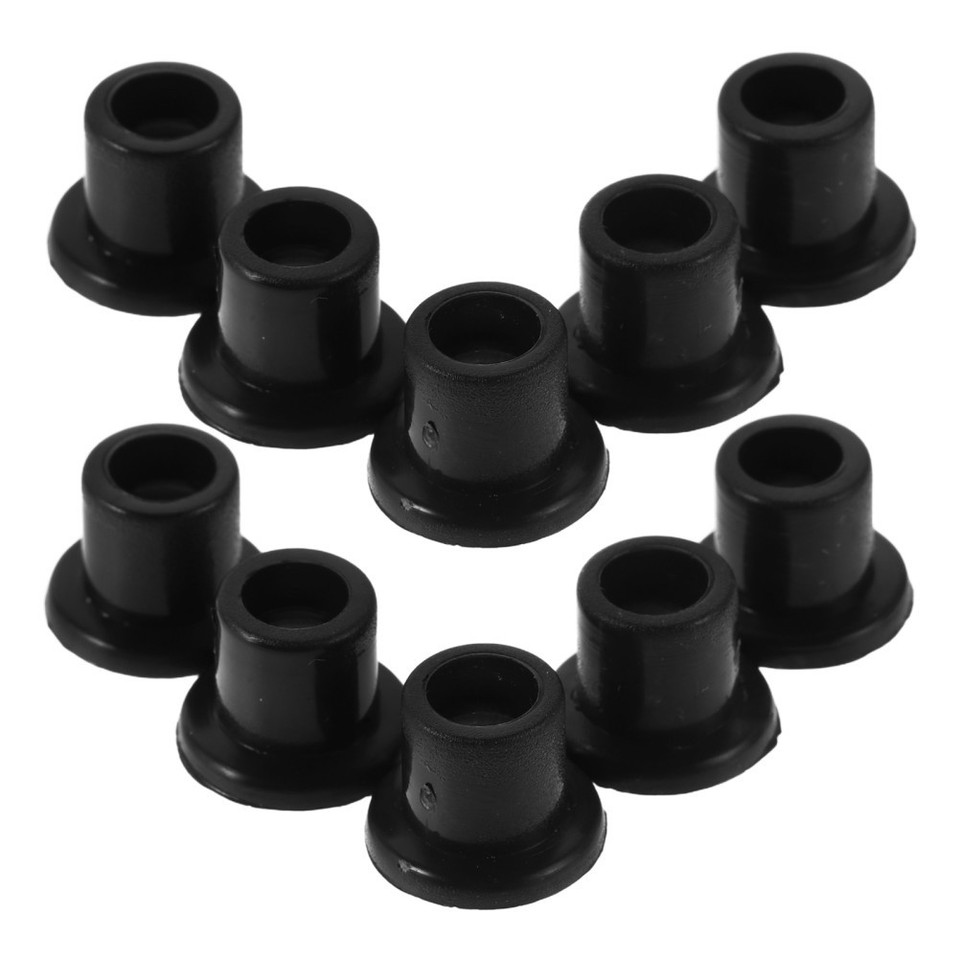 100pcs Shower Door Pivot Bushing 8mm OD Shaft Mount Universal Plastic ...