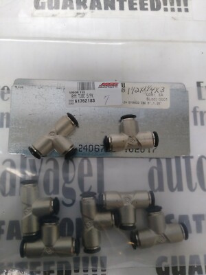 UNBRANDED,61762183,TUBE UNION TEE 8MM PUSH -TO-CONNECT LOT OF 7 NOS | eBay
