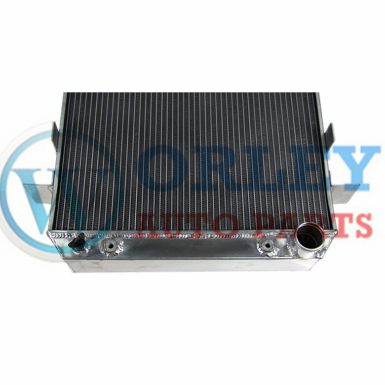 3 rows aluminum radiator for Model-T Chevy engine T-Bucket 1924 1925 ...