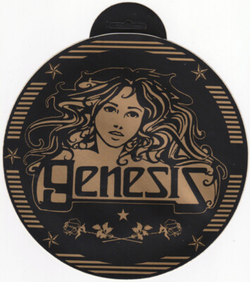 GENESIS - Original - Auto Aufkleber - 70er Jahre - Sticker - 20cm. - B ...