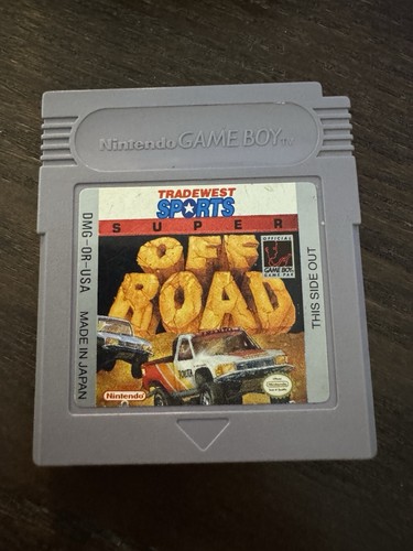 Super Off Road (Nintendo Game Boy, 1992) Genuine Authentic Tested Video ...