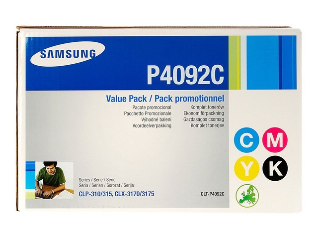 Samsung CLT P 4092 C Rainbow Laser Toner Cartridge for sale online ...