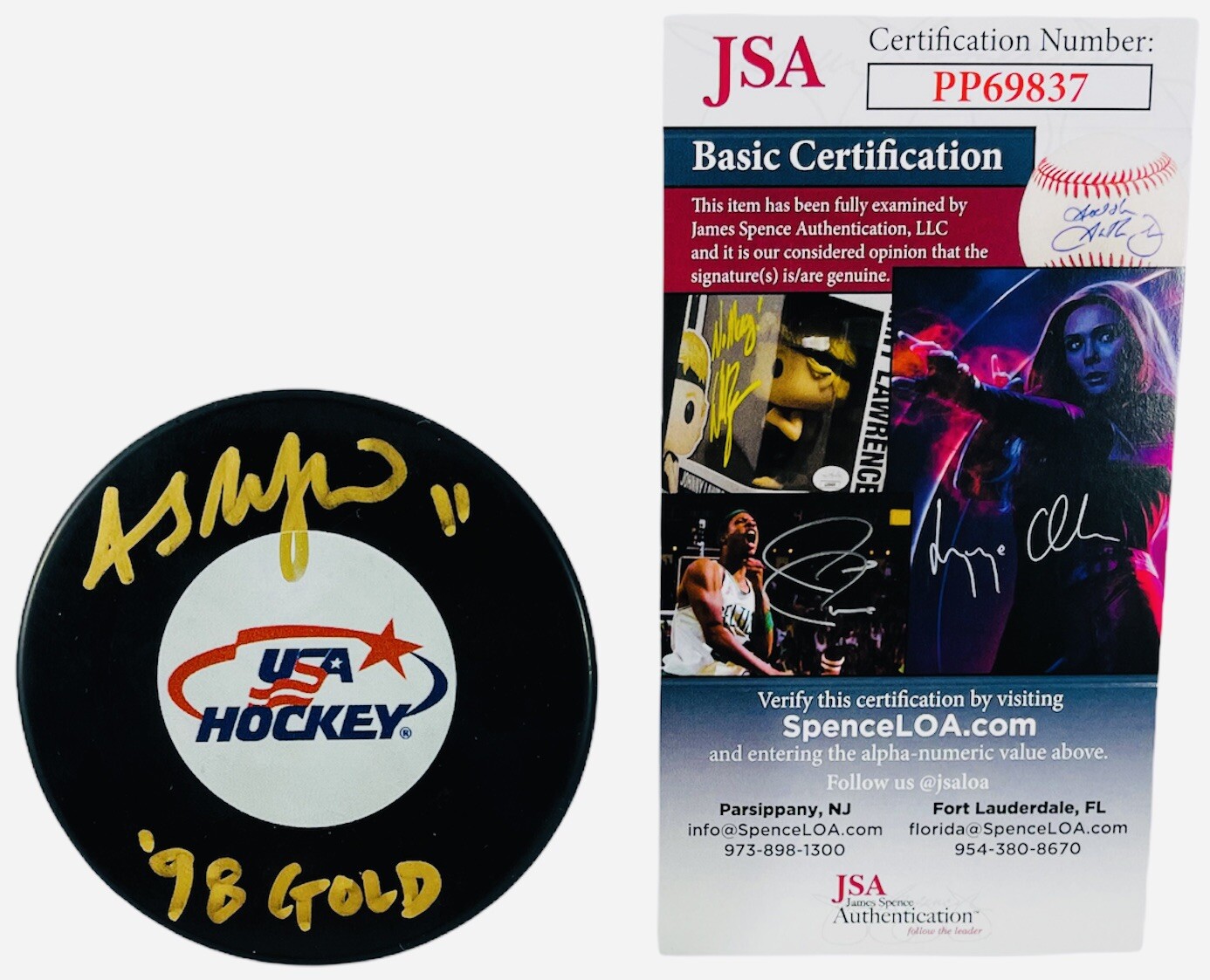 NHL Memorabilia Autographed Pucks | Signed Nhl Pucks