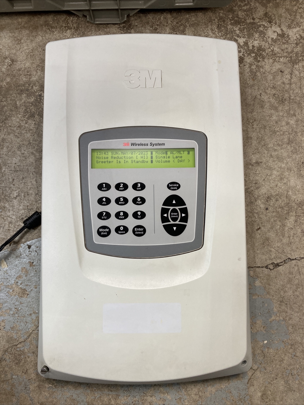 3M 1BAC XT-1 Wireless Drive Thru Intercom Base Vehicle Detector ...