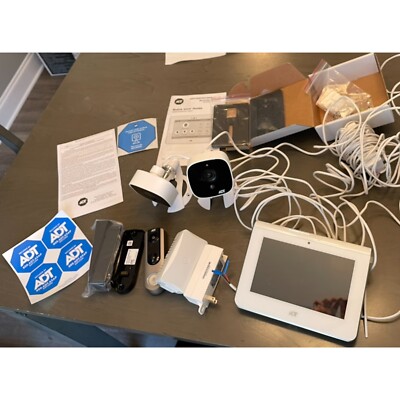 ADT Home Security System Equipment Camera Cameras Doorbell Smart Plug ...