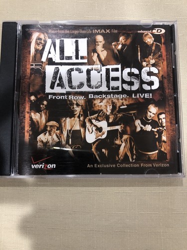 CD: ALL ACCESS front row, backstage, LIVE - Parliament Funkadelic, Moby ...