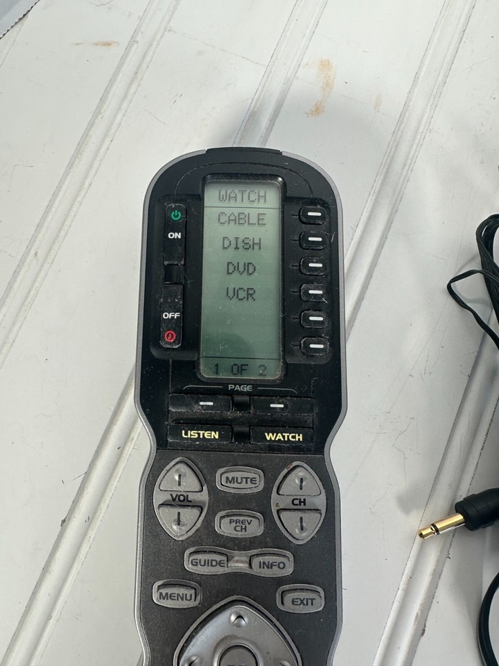 Universal Remote Control MX-900 Programmable Remote Control W/ Base MRF ...