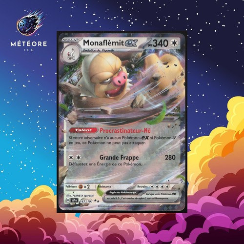 Carte Pokémon Monaflemit Ex 147/191 Étincelles Deferlantes Français | eBay