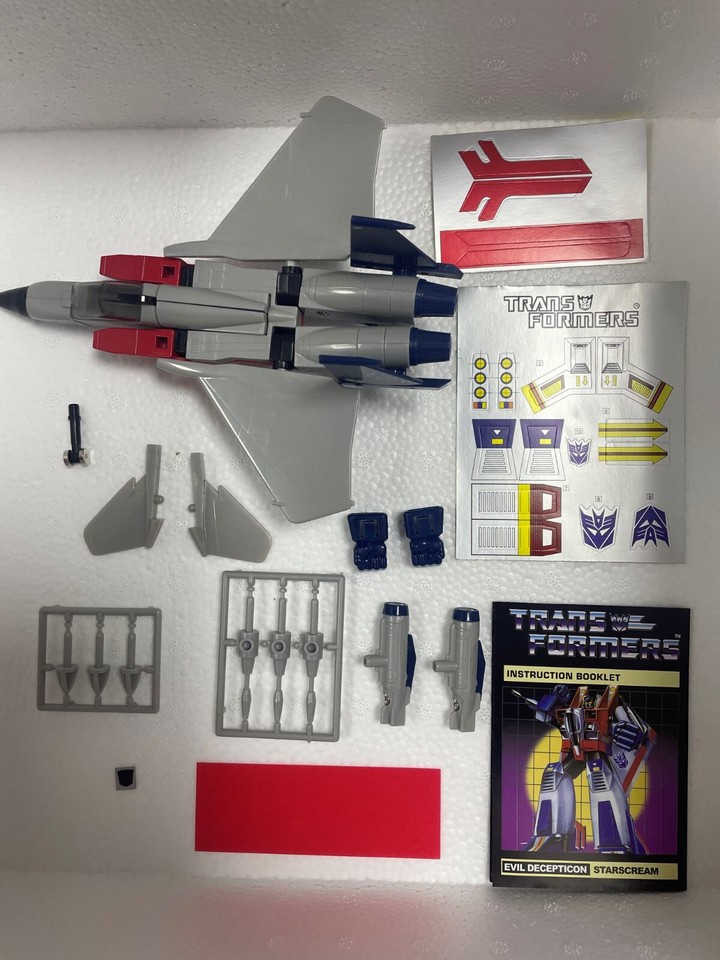 TRANSFORM G1 Reissue Starscream/Skywarp/Thundercracker 3 Pcs Brand New ...