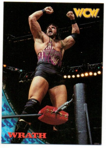 Wrath Brian Clark WCW Wrestling Trading Card Topps 1998 #31 WWE ...