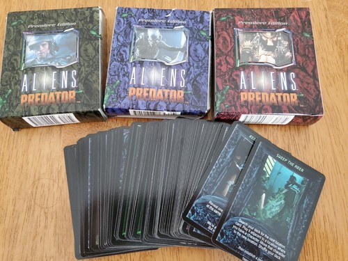 Aliens Predator 1997 CCG: Three Starter Decks + Boosters, 280+ cards | eBay