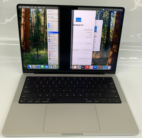 Apple A2992 14" M3 PRO 18GB RAM 512GB SSD Grade C US 276 Cycles 85% ...