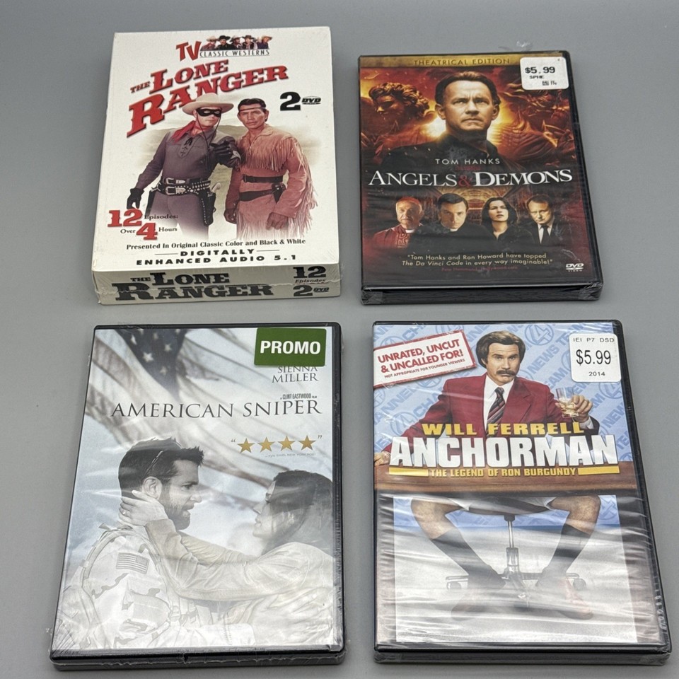 Lot of 15 New Sealed DVDs Action Drama Comedy Romance Kids Movies | eBay