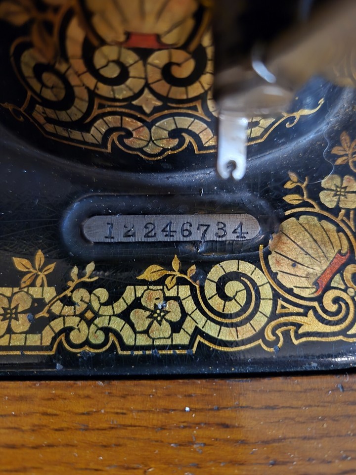 *Antique 1894 Singer Sewing Machine* Great Working Condition Rare | eBay