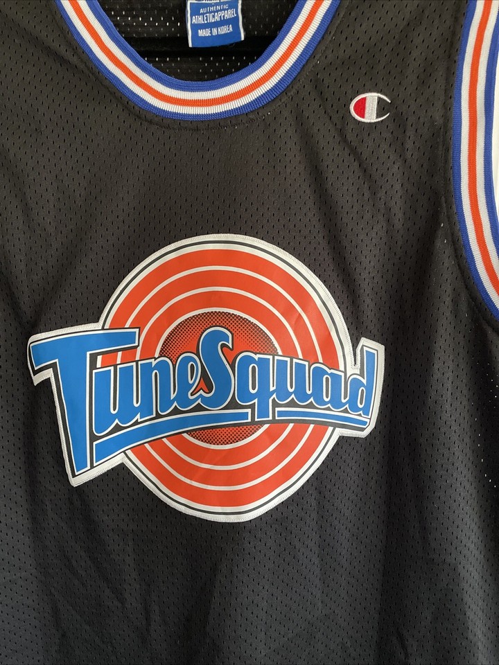 Champion Tune Squad Size L Space Jam Lola #10 Basketball Jersey/Black ...