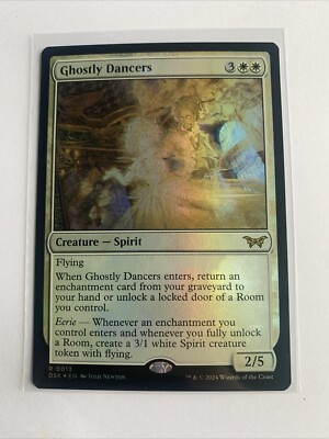 Ghostly Dancers - FOIL - DSK 0013 MTG Duskmourn: House of Horrors NM/M ...