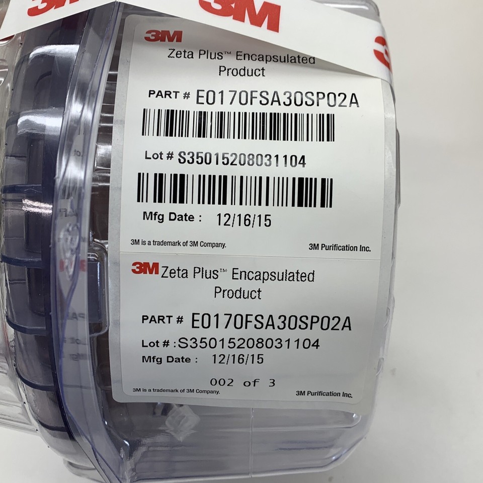3M E0170FSA30SP02A Zeta Plus Encapsulated System Filter Capsule 30SP02A ...