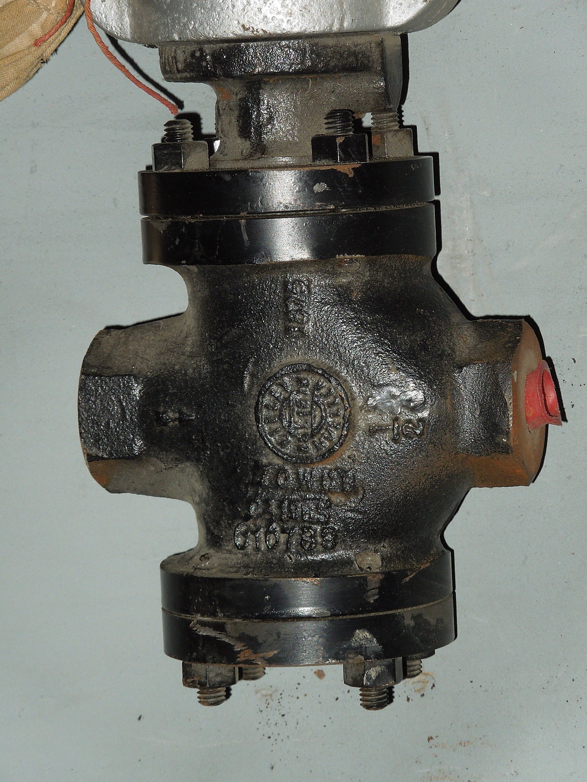 1/2" 600# KIELEY & MUELLER #1456 ACTUATED PLUG VALVE | eBay