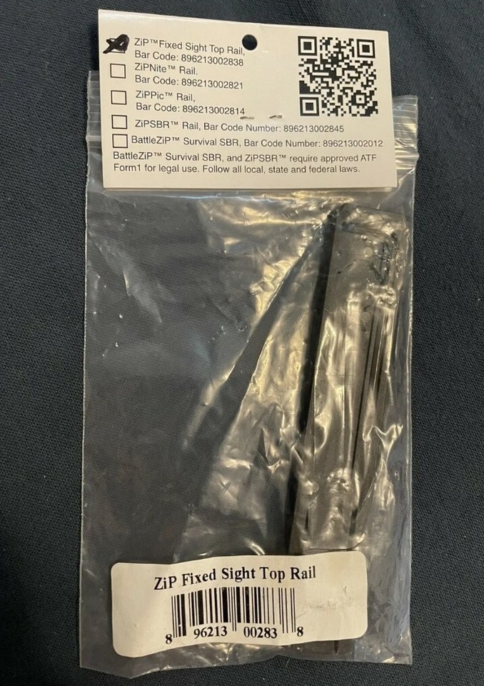 Rare USFA ZIP Pistol Fixed Sight Top Rail New In Package 896213002838 ...