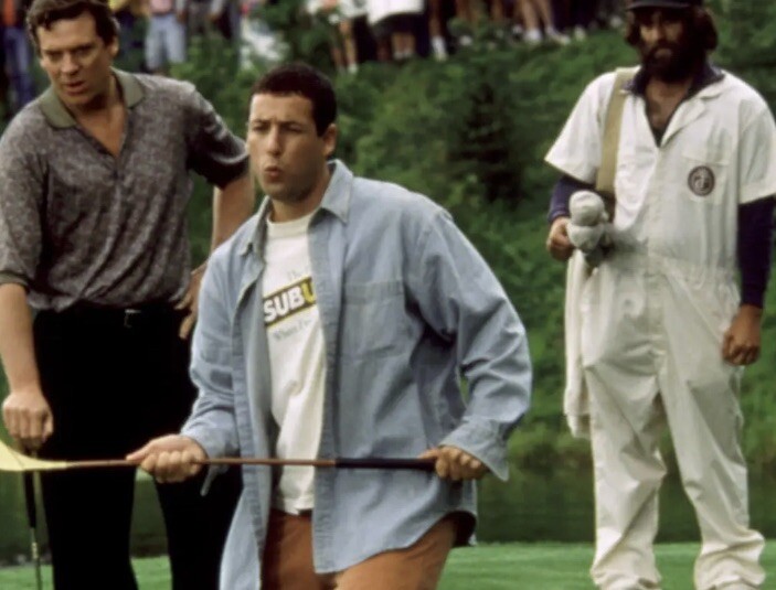 ADAM SANDLER SIGNED PUTTER HAPPY GILMORE SIGNED PROP MOVIE SNL Exact ...