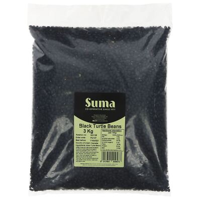 Suma | Black Turtle Beans | 2 x 3kg | eBay UK