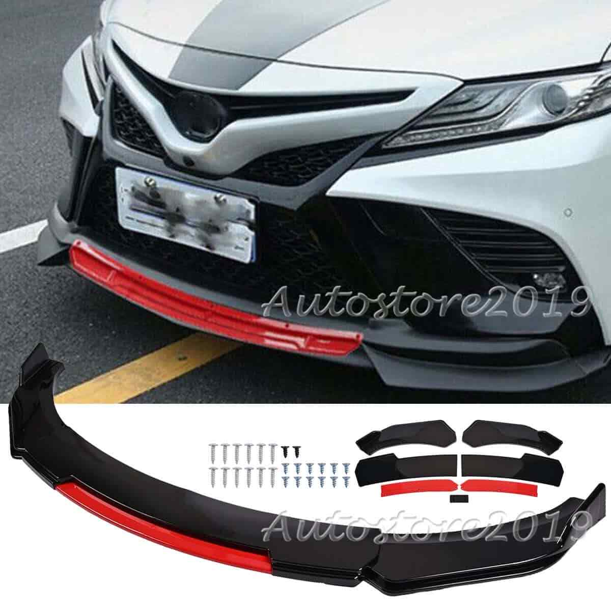 For Toyota Camry LE SE XSE XLE Front Bumper Lip Splitter Spoiler Body ...
