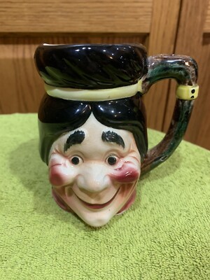 Vintage 1950s UVAGCO Smiling Face Head Toby Mug Japan Hand-Painted | eBay