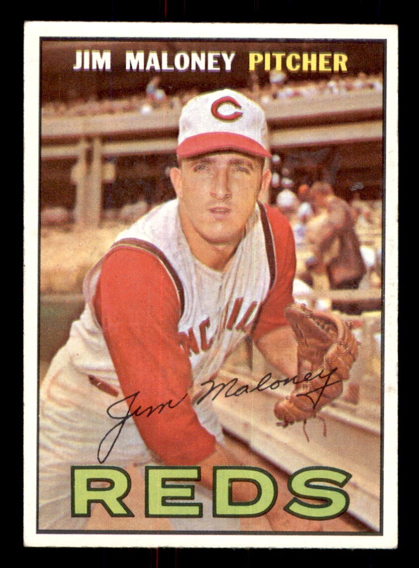 1967 Topps Baseball #80 Jim Maloney EX *e2 | eBay