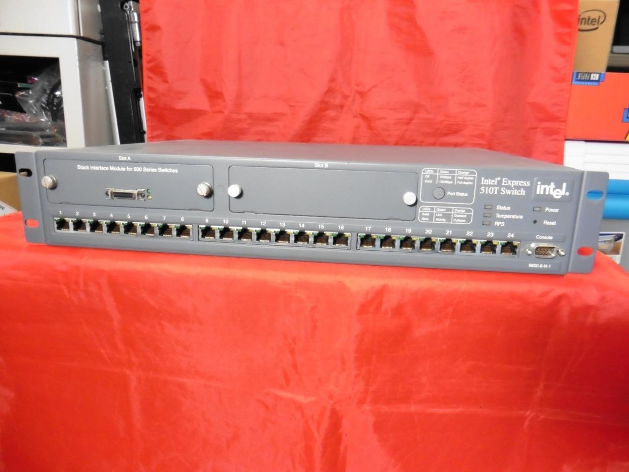 Intel Express (ES510T) 24-Ports External Switch Managed stackable for ...