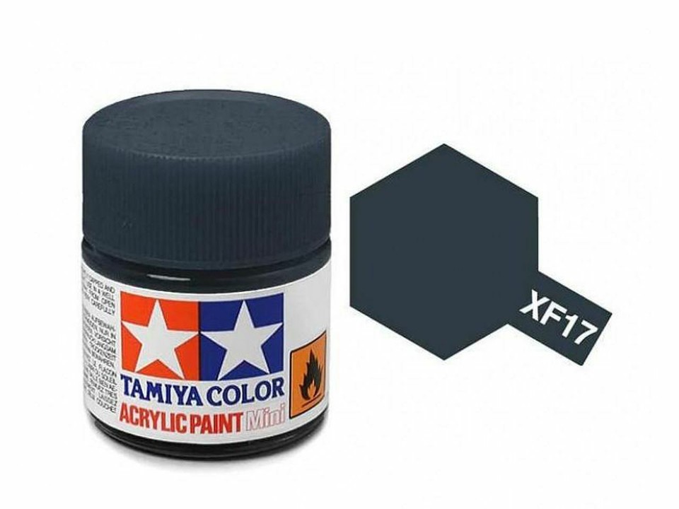TAMIYA TAM81717 Acrylic Mini XF17, Sea Blue | eBay