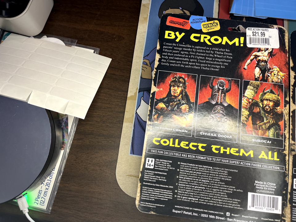 Conan the Barbarian- Thulsa Doom & Subotai - Reaction- Super 7 - 2 ...